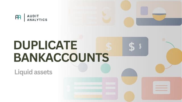 CAMT.053 | Explanation & Converter | The Audit Analytics